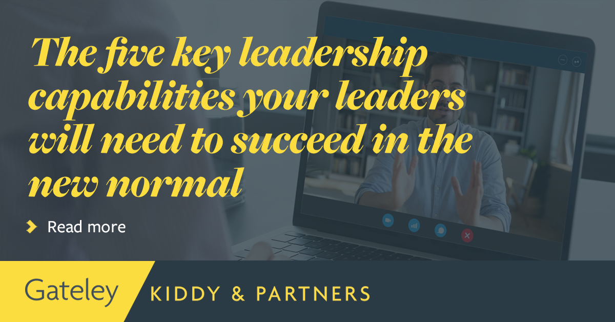 The five key capabilities leaders need in 2022 - Gateley