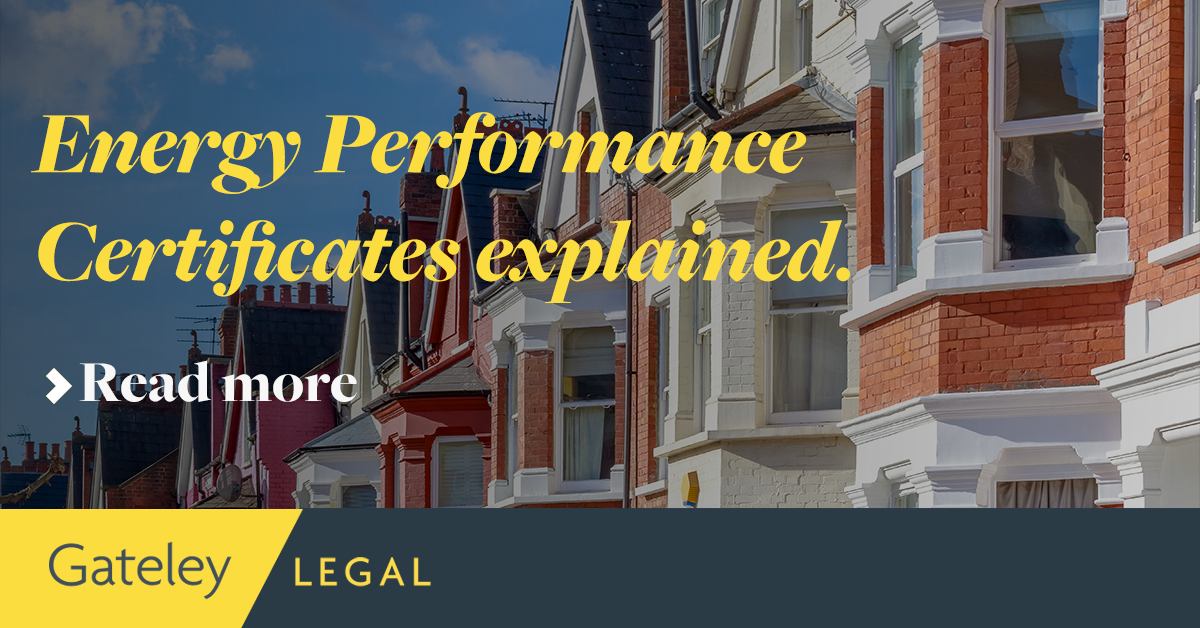 Energy Performance Certificates explained - Gateley