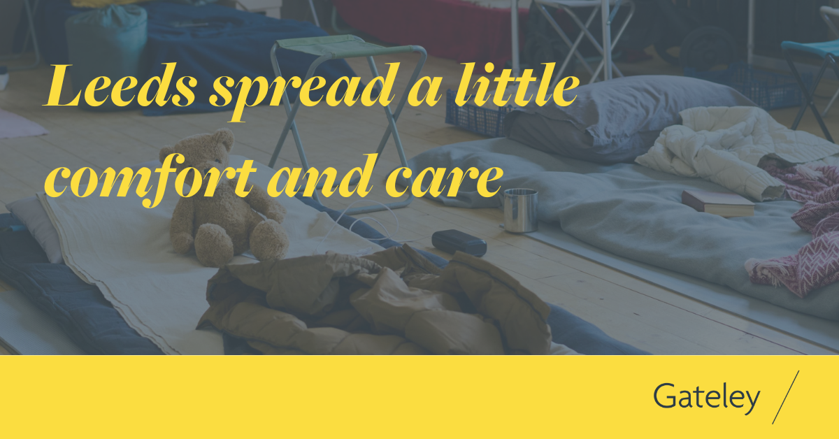 Leeds spread a little comfort and care - Gateley