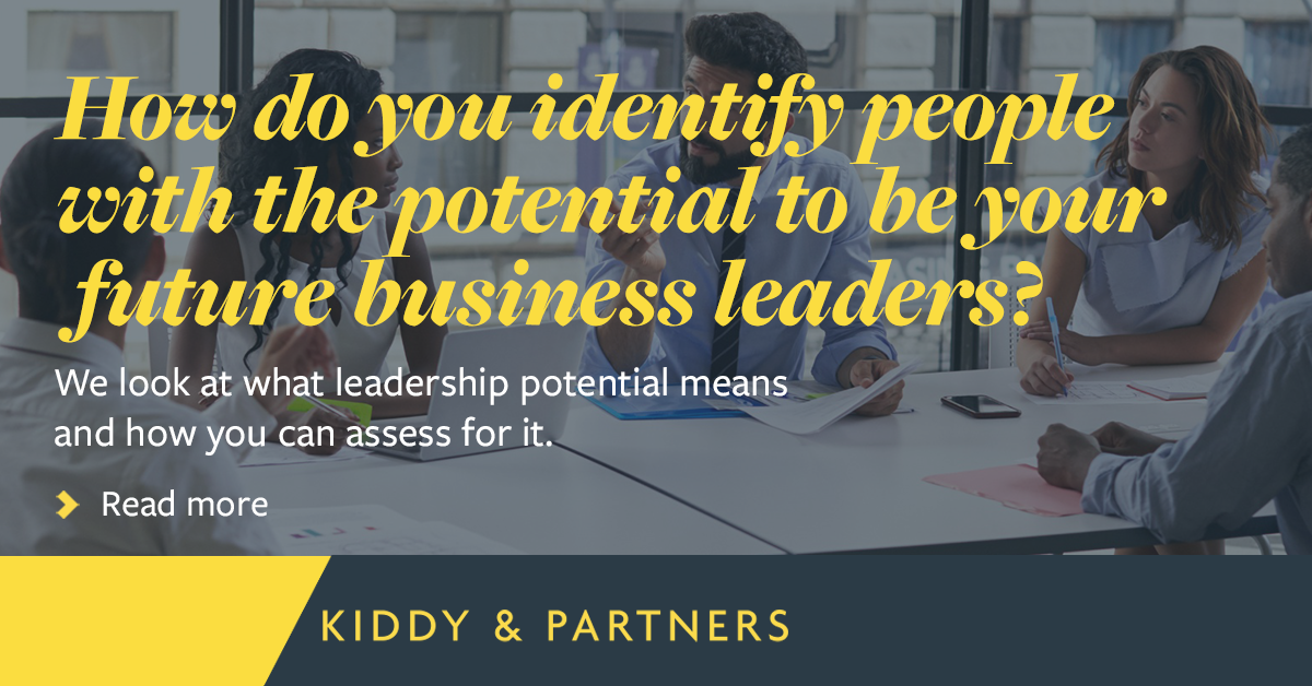 How do you identify people with the potential to be your future ...