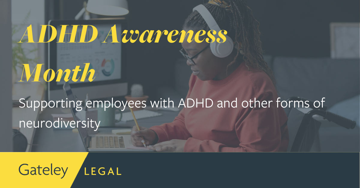 ADHD Awareness Month: Supporting employees with ADHD and other forms of ...