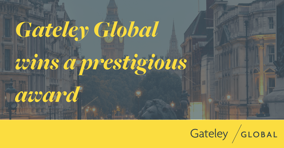 Gateley Global wins a prestigious award - Gateley