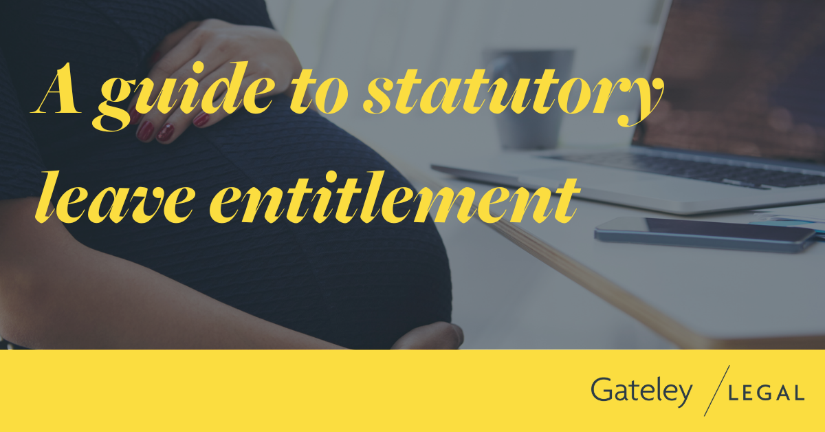 A guide to statutory leave entitlement - Gateley