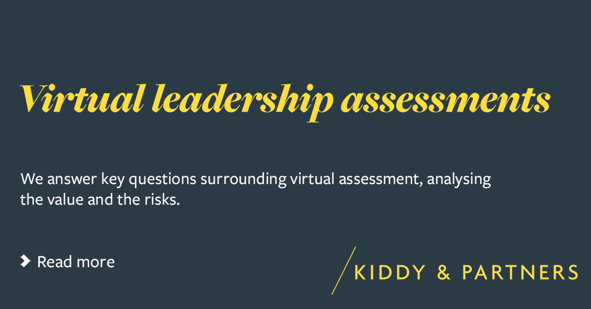 Virtual assessments: the value and the risks - Gateley