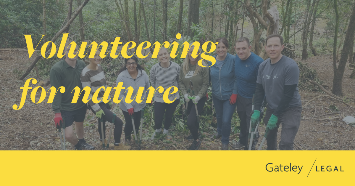 Volunteering for nature - Gateley