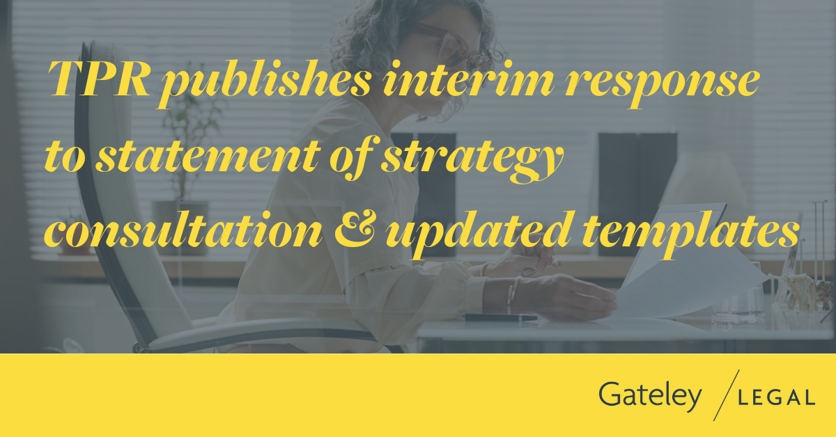 TPR publishes interim response to statement of strategy consultation ...