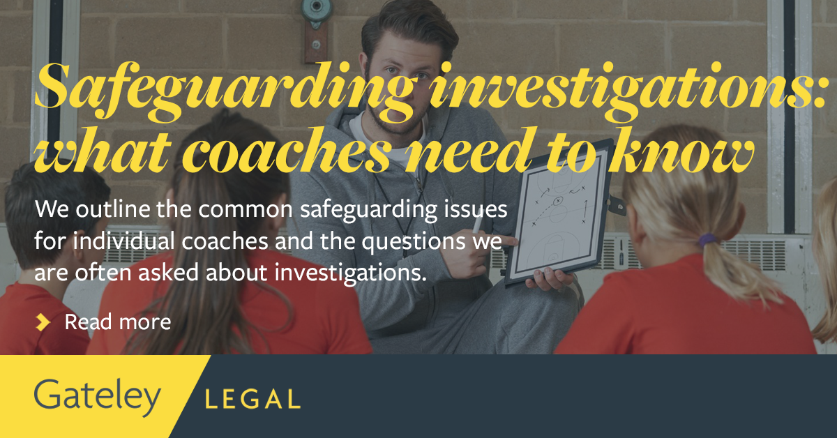 coach safeguarding