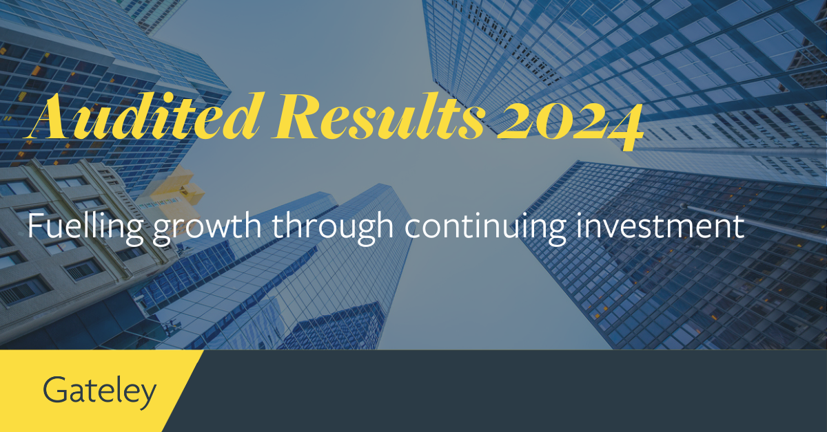 Audited Results 2024: Fuelling growth through continuing investment ...