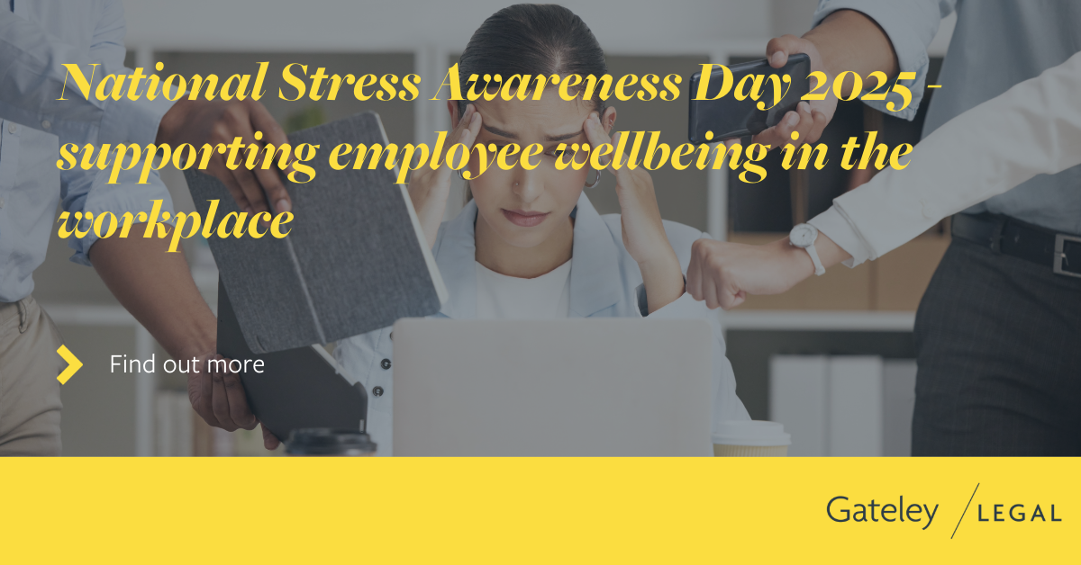 National Stress Awareness Day 2025: supporting employee wellbeing in ...