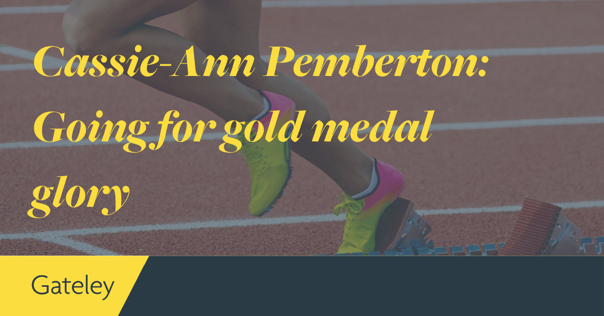 The Purpose Pod: Cassie-Ann Pemberton - going for gold medal glory ...