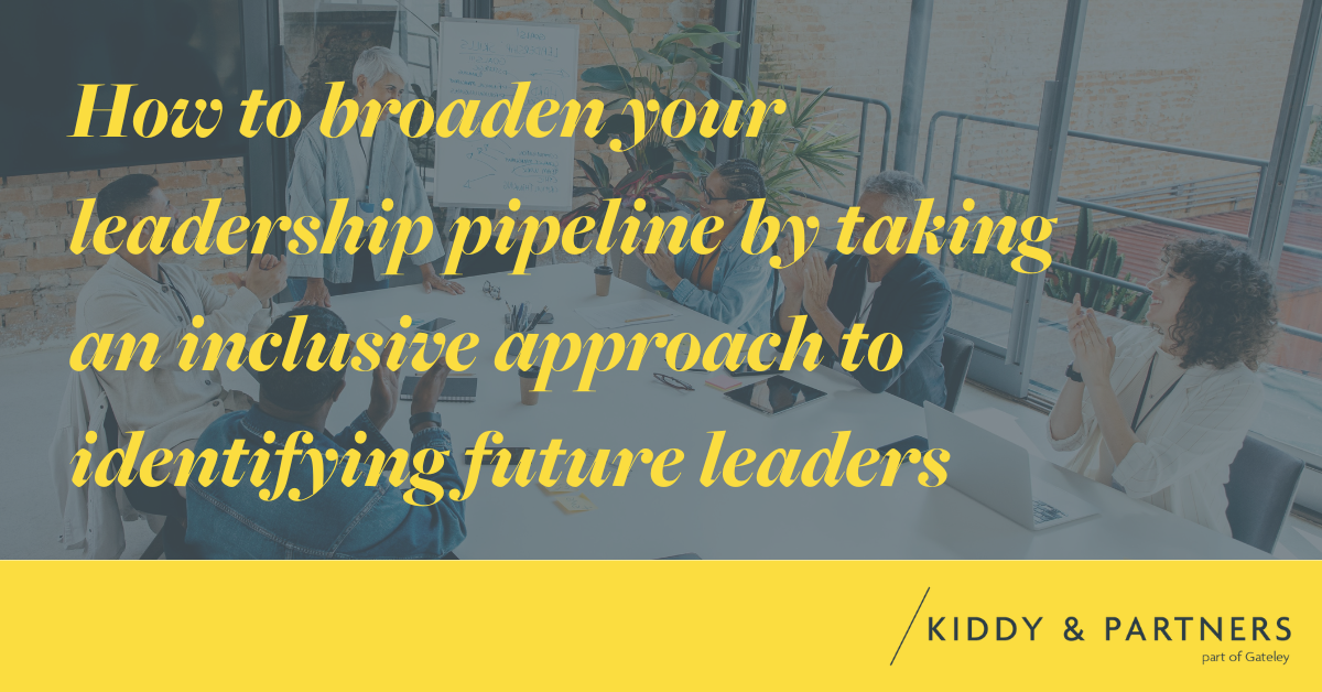 How to broaden your leadership pipeline by taking an inclusive approach ...
