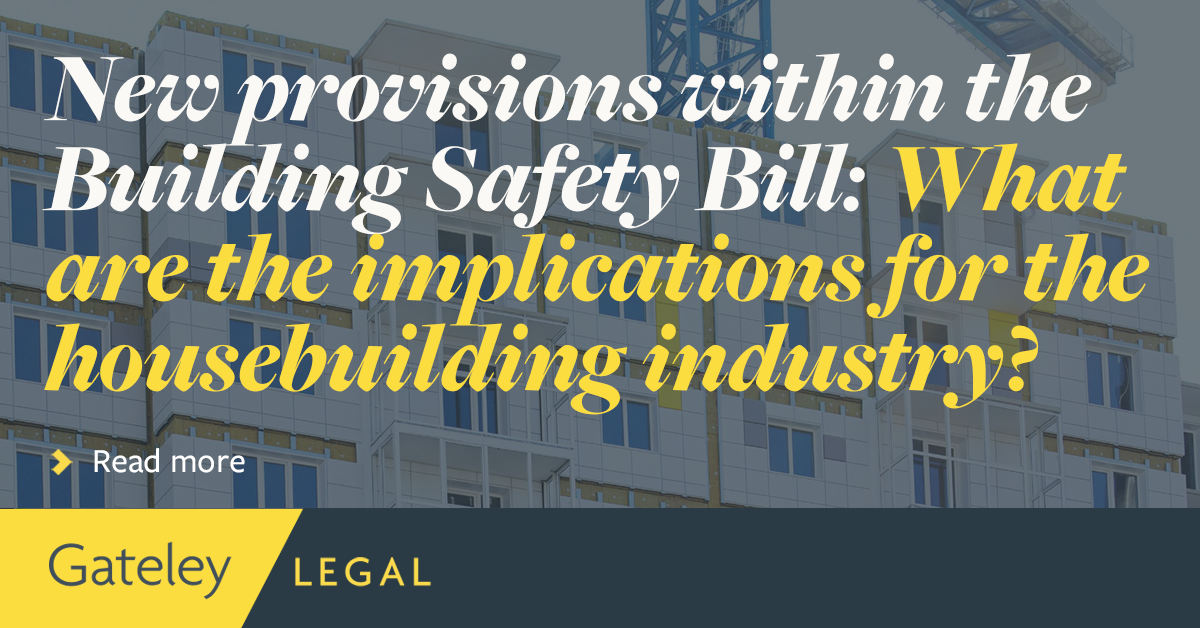 Building Safety Bill, 05 July 2021: key provisions and how they affect ...